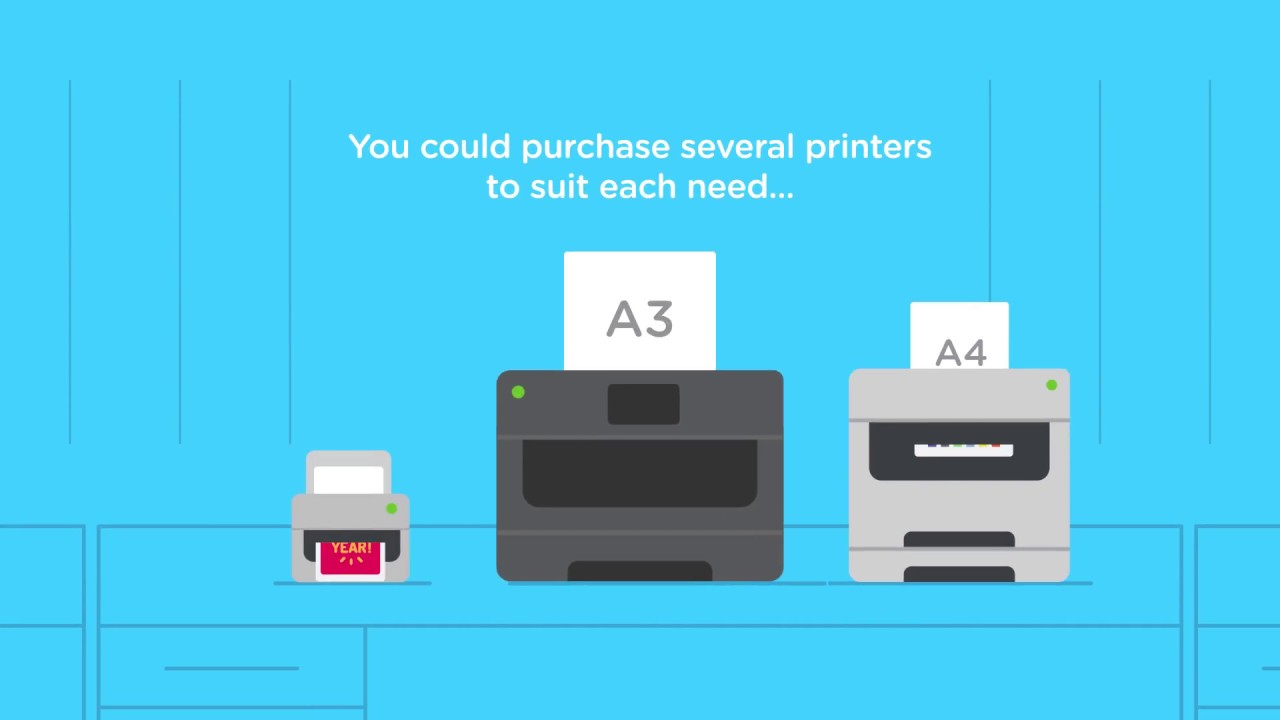 Perfect Print Solution for all Paper Sizes - YouTube