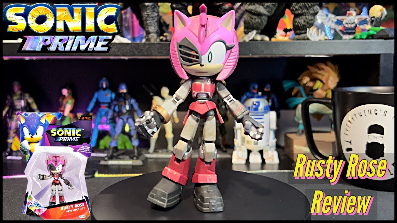 Sonic Prime Rusty Rose Jakks Pacific Review - YouTube