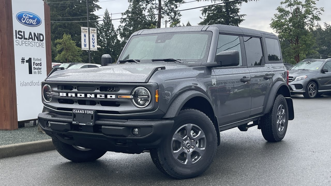 2024 Ford Bronco Big Bend + Hard Top, Review | Island Ford - YouTube