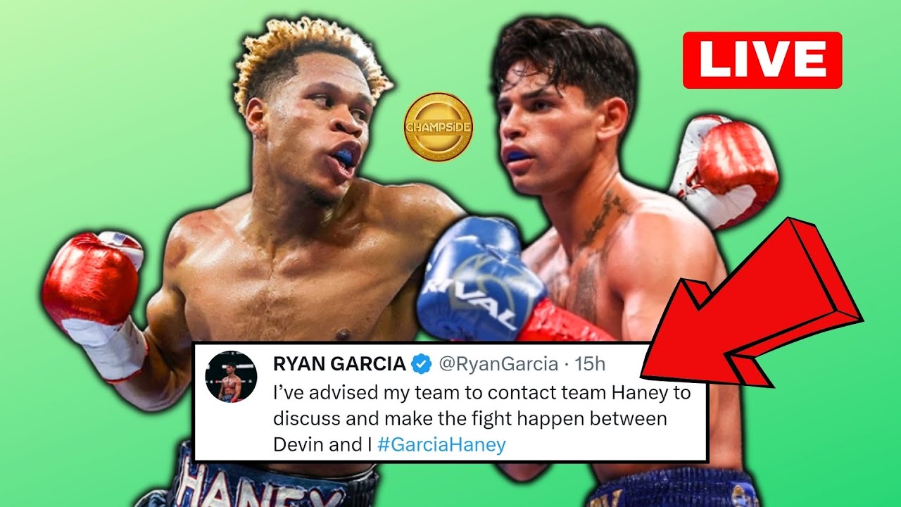 SHOCKING: DEVIN HANEY RYAN GARCIA ENTER NEGOTATIONS SHOULD GERVONTA ...