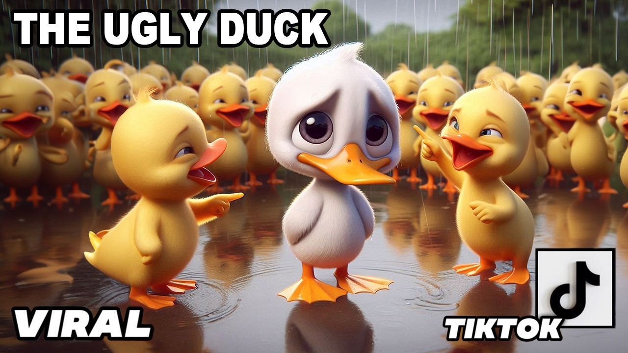 The Outcast Ugly Duckling 🐣 - A Heartwarming Tale of marginalization 💛🤍 ...