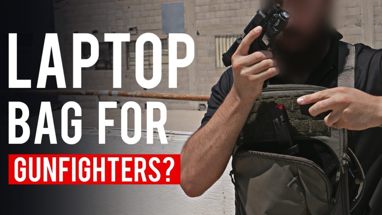 Laptop Bag For Gunfighters EXPLAINED! | Agilite Laptop Carrier - YouTube