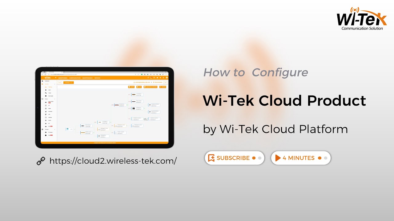How to Configure Wi-Tek Cloud Product by Wi-Tek Cloud Platform? - YouTube