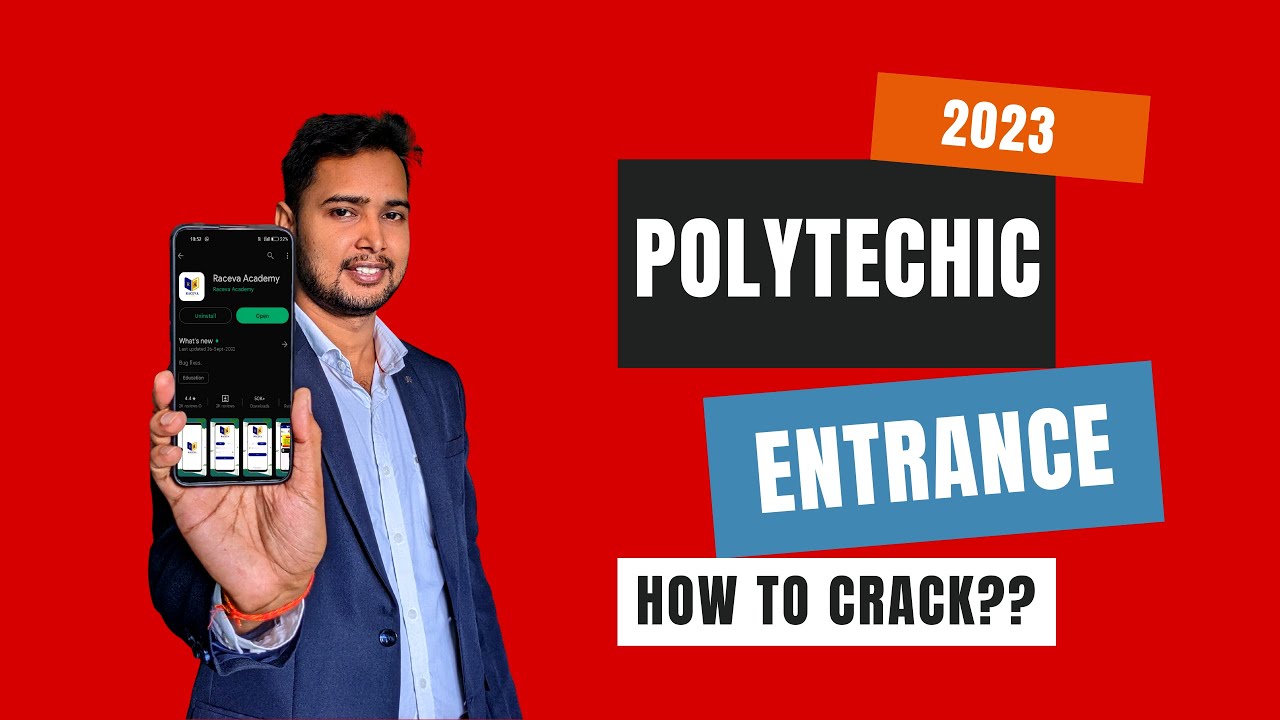 Polytechnic Entrance exam 2023 Live Class || Polytechnic Ki Online ...