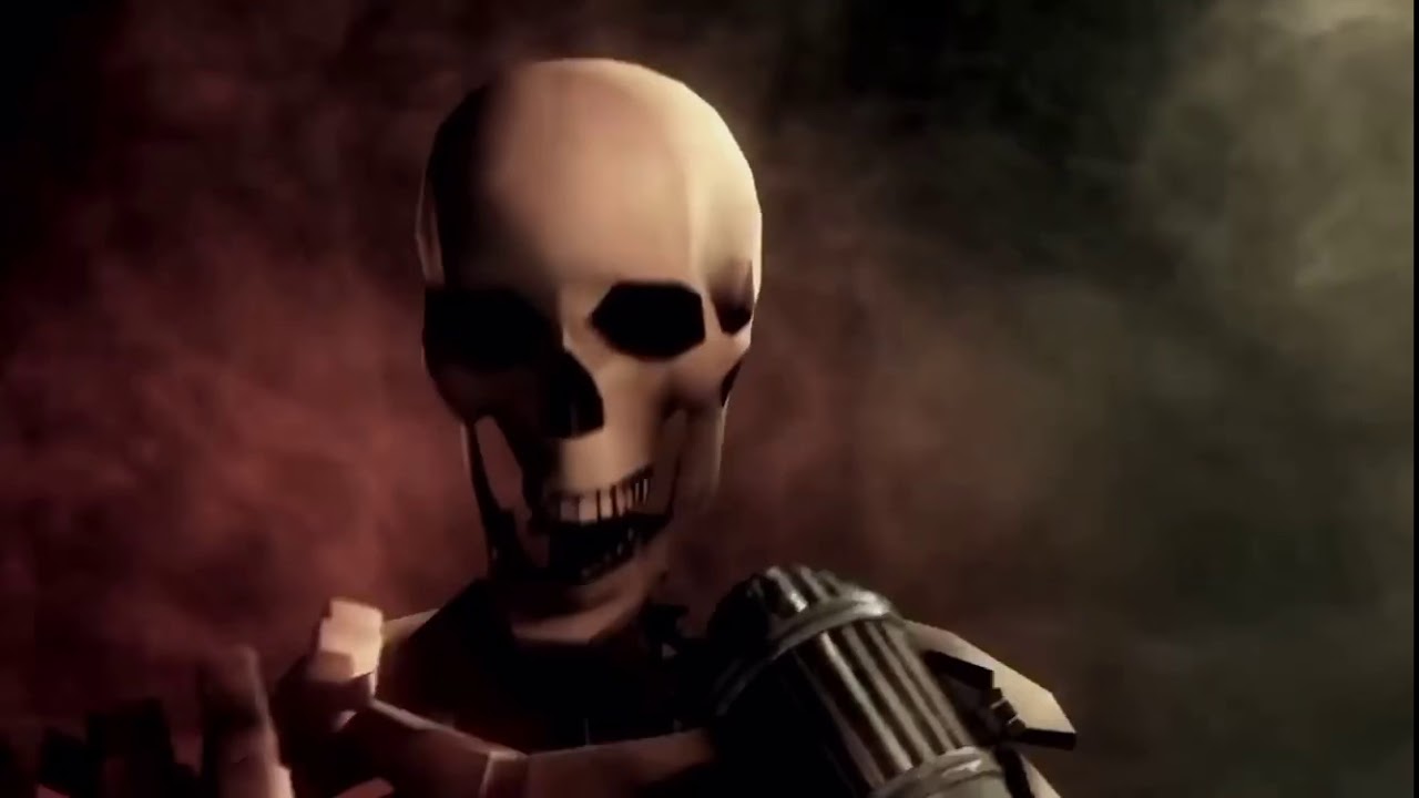 Spooky scary skeletons 2k18 - YouTube