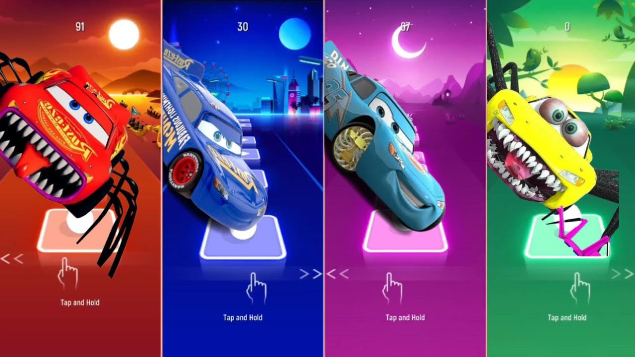 McQueen Eater 2 🆚 Fabulous Dinoco | Who Is Best? - YouTube