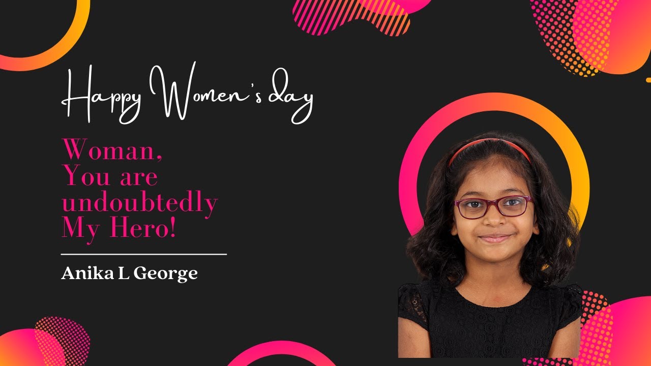 First Prize Winning Speech - My Hero - Anika L George speaks about how ...