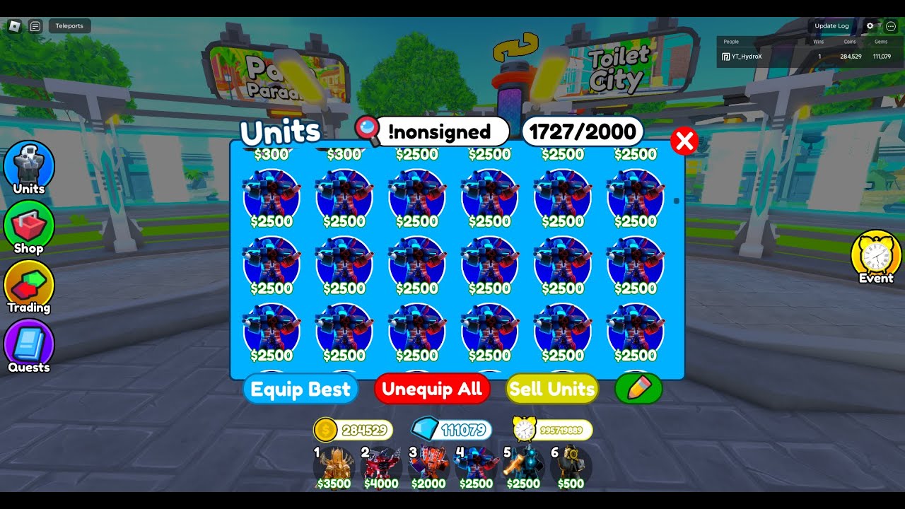 IF YOU SPAM NOOB = BAN LIVE GIVING WAY UPGRADED TITAN CLOCK TTD sandbox ...