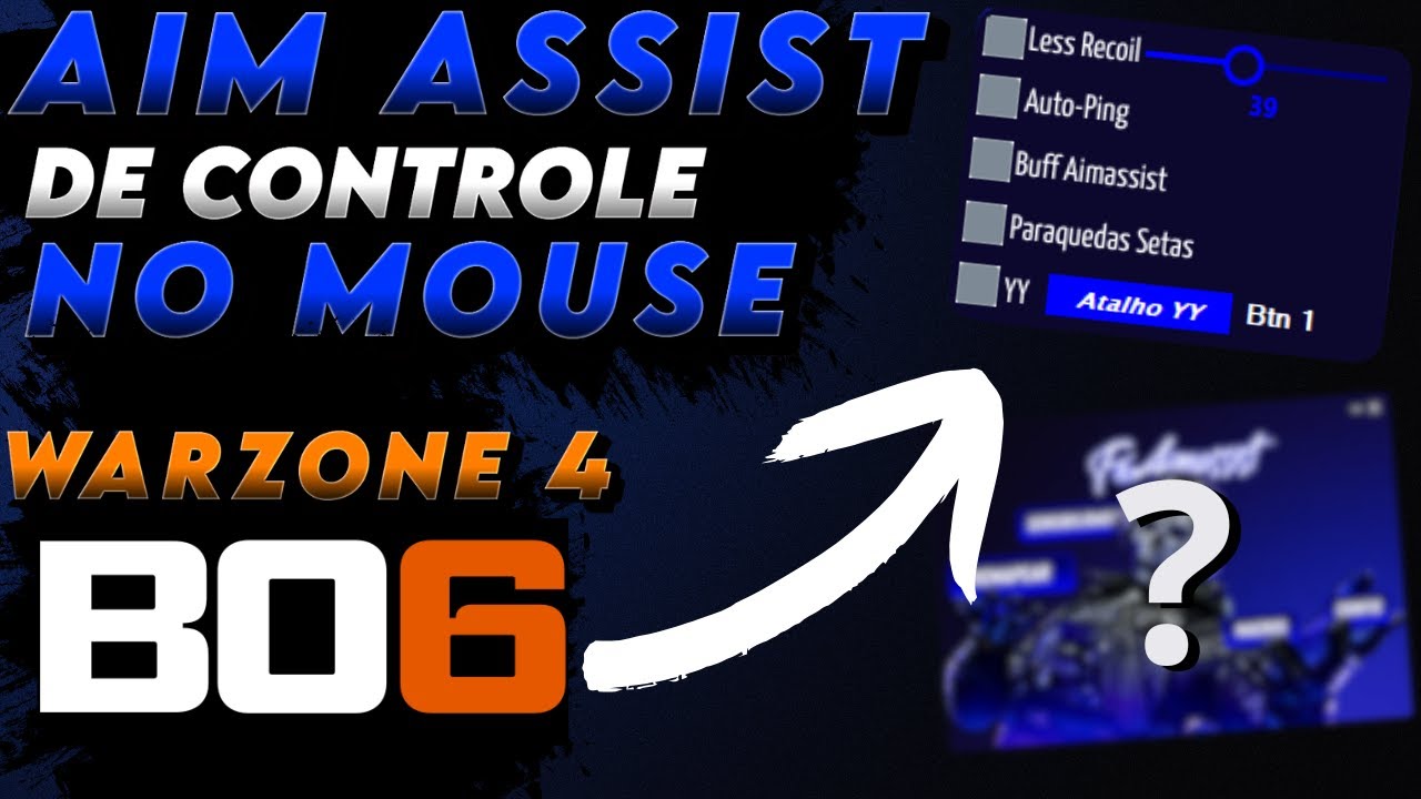 🎯 Jogando com MOUSE e AIM ASSIST de CONTROLE? SIM, no WARZONE! 💻🎮 # ...