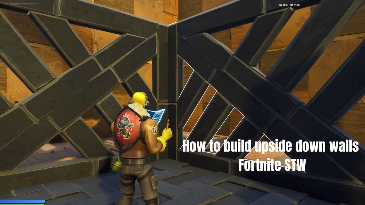 The Ultimate Guide to placing Upside down walls | Fortnite STW | - YouTube