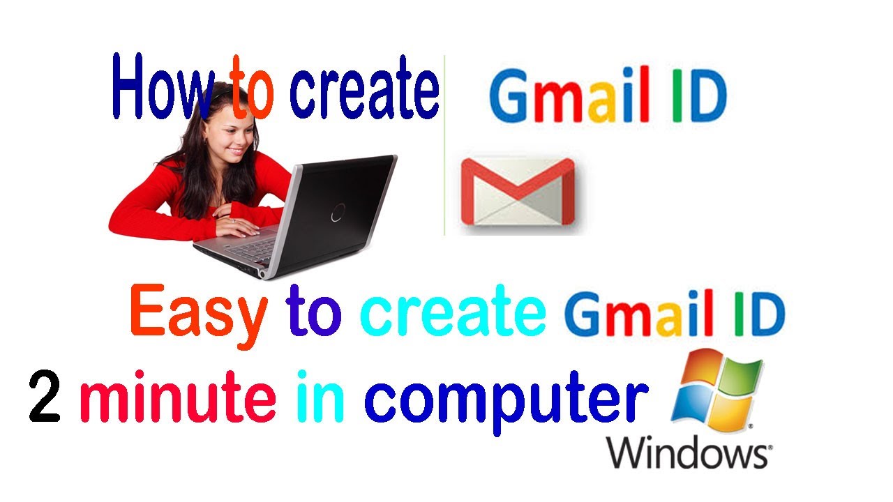 how to create gmail account in windows computer / 2020/ easy to create ...