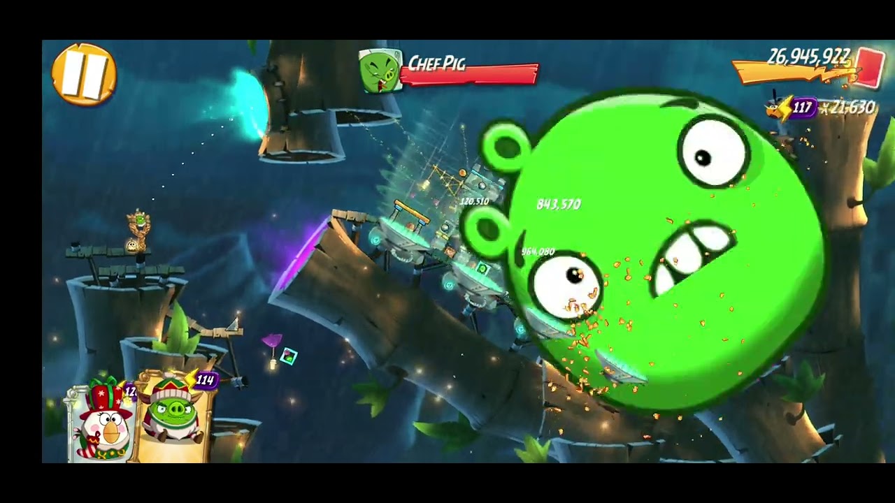 Angry Birds 2 Game Play - Daily Challenge - King Pig Panic !!! 06/01 ...