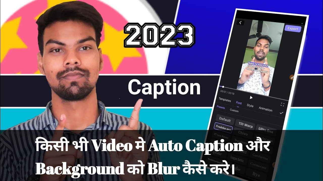 How To Add Auto Caption In Video and Blur Any Video Background In One ...