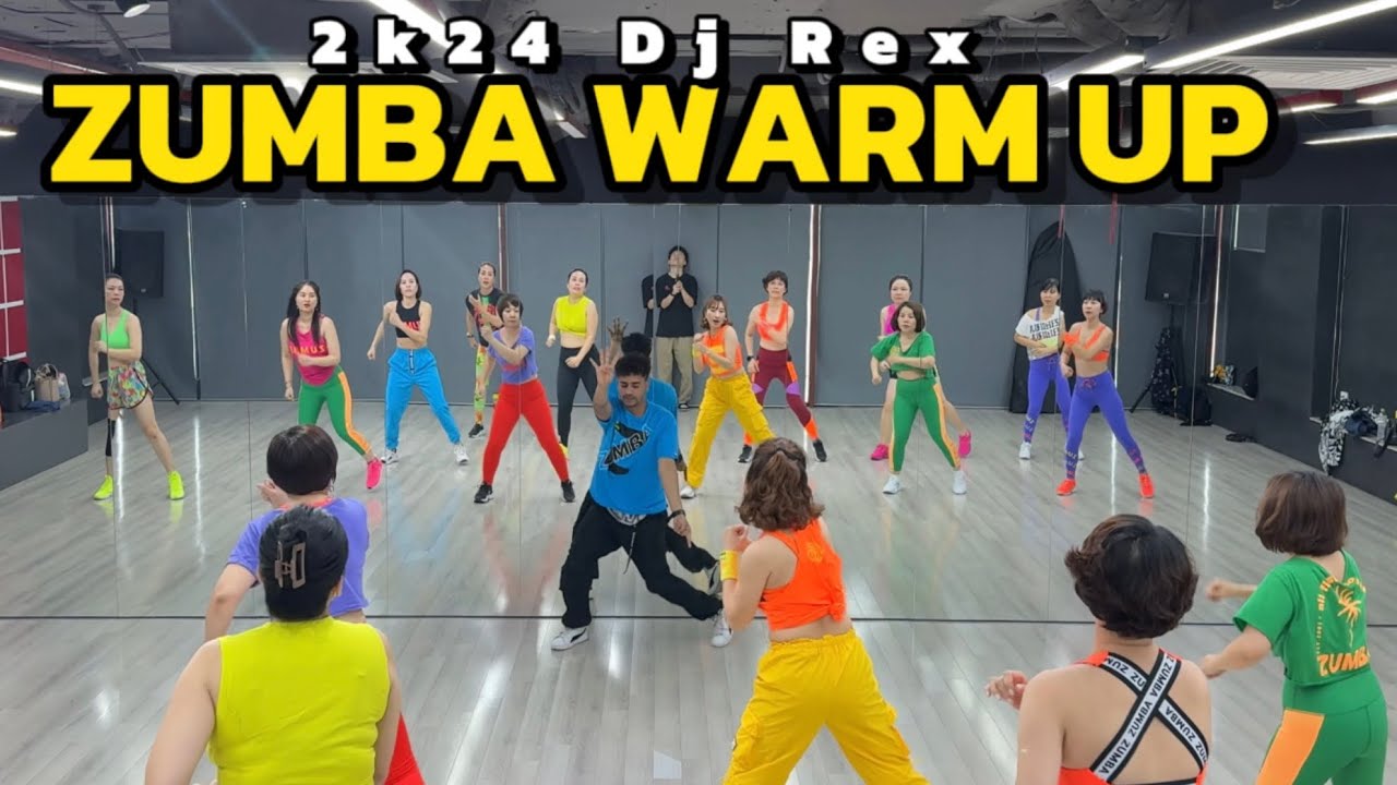ZUMBA WARM UP 2K24 | Dj Rex | Zumba Fitness | Zin Happy Mehra Choreo ...