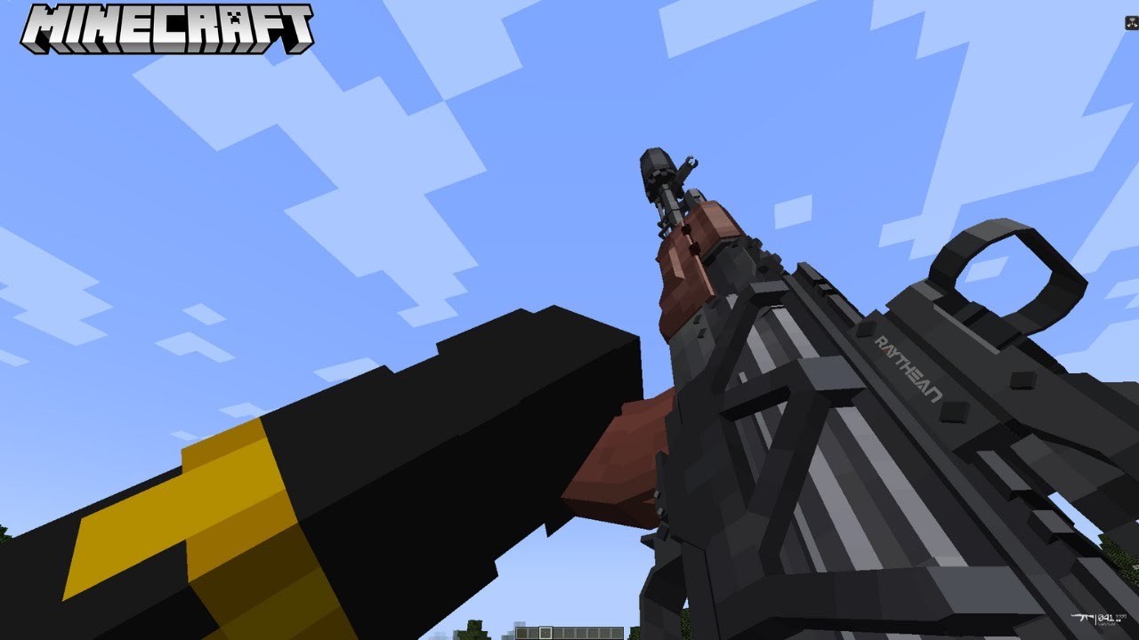 槍械模組之AKM | 阿蓋【Minecraft】 - YouTube