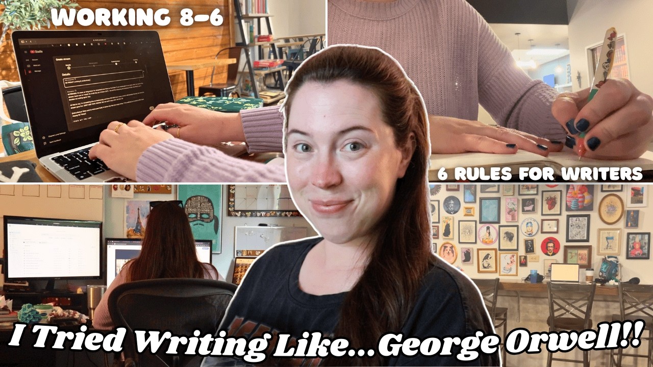 I copied George Orwell's writing routine & here's what I learned! | 6 ...