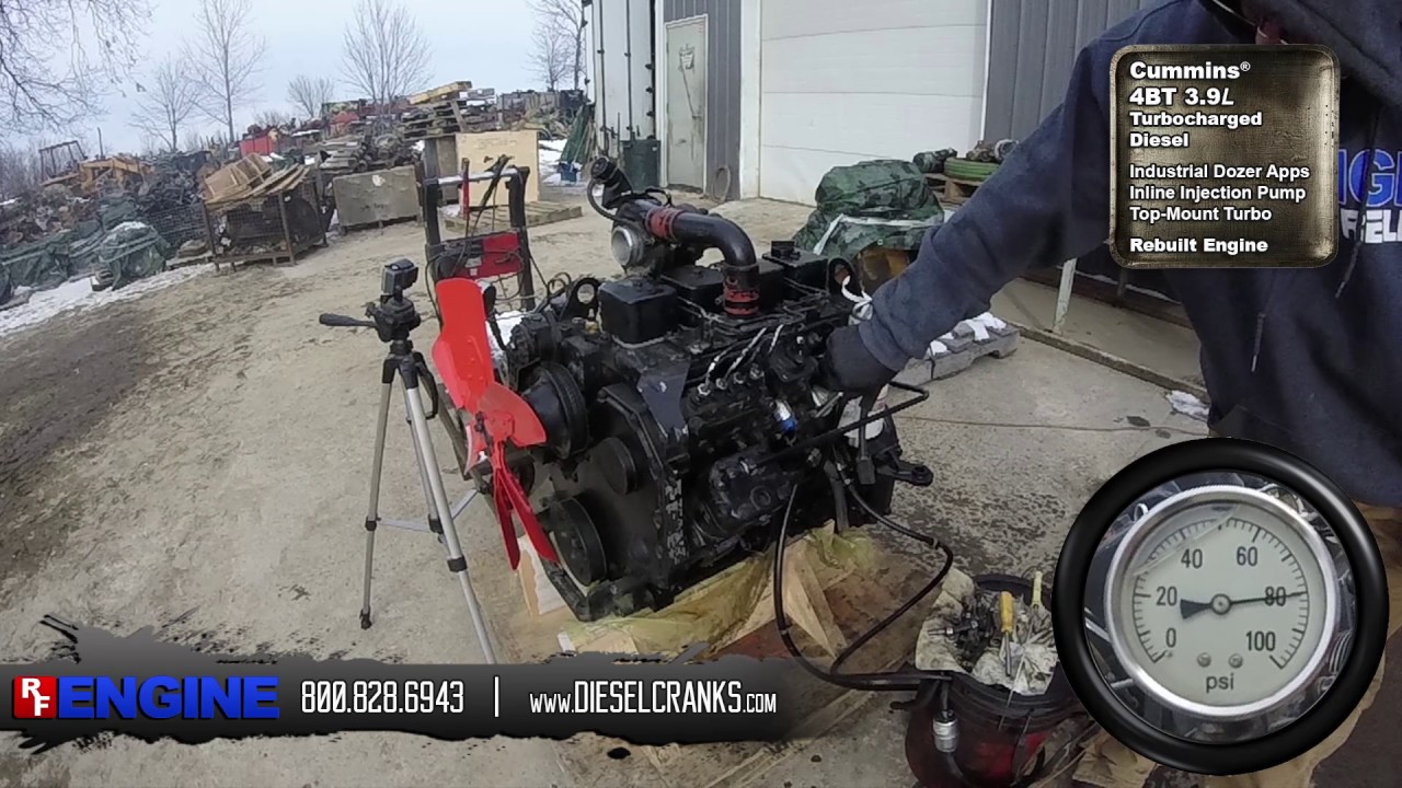 Cummins® 4BT 3.9L Rebuilt Engine | CM4BTC105 - YouTube