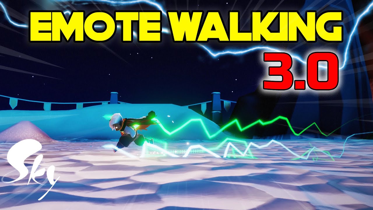 HOW TO EMOTE WALK | Sky Children of the Light | Kakdamba @thatskymic ...