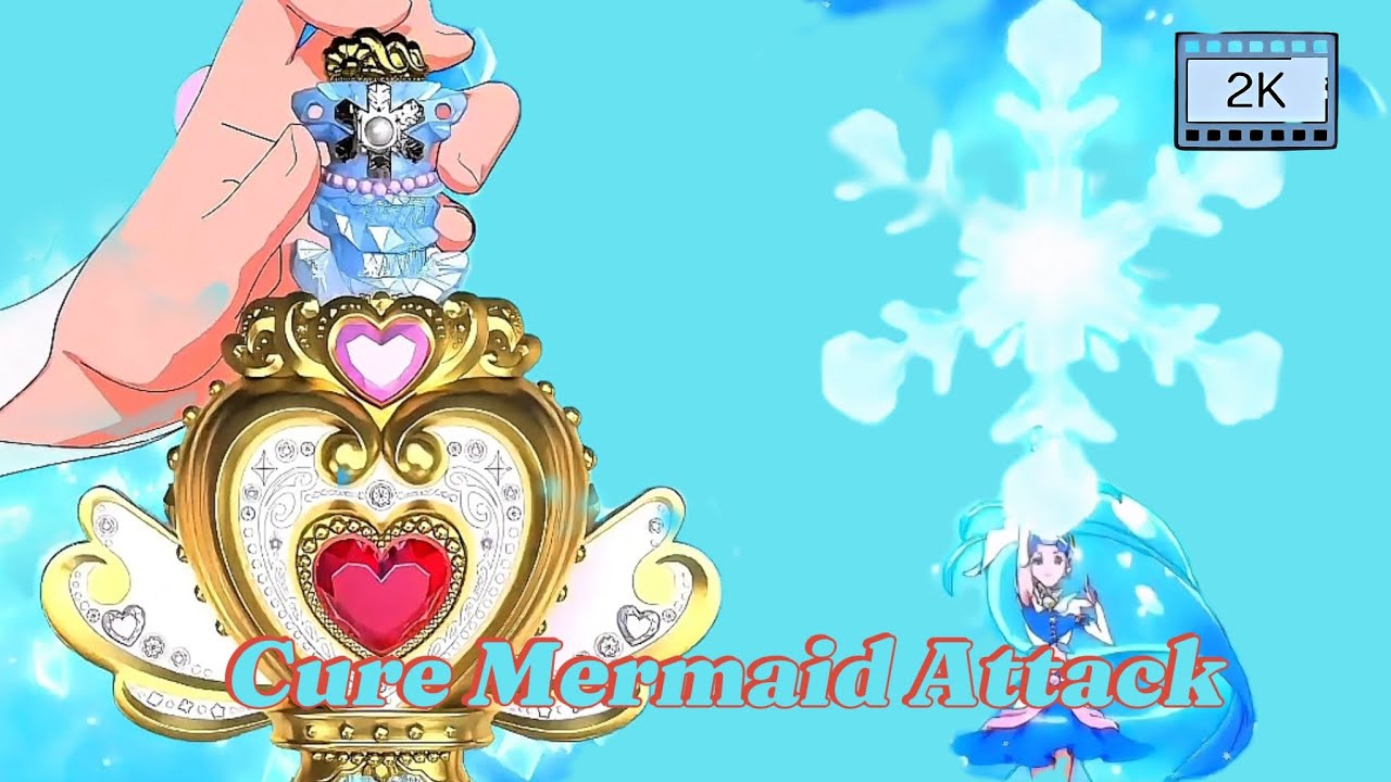 {2K} Cure Mermaid Attack( Frozen Ripple)-Ost Go Princess Precure - YouTube