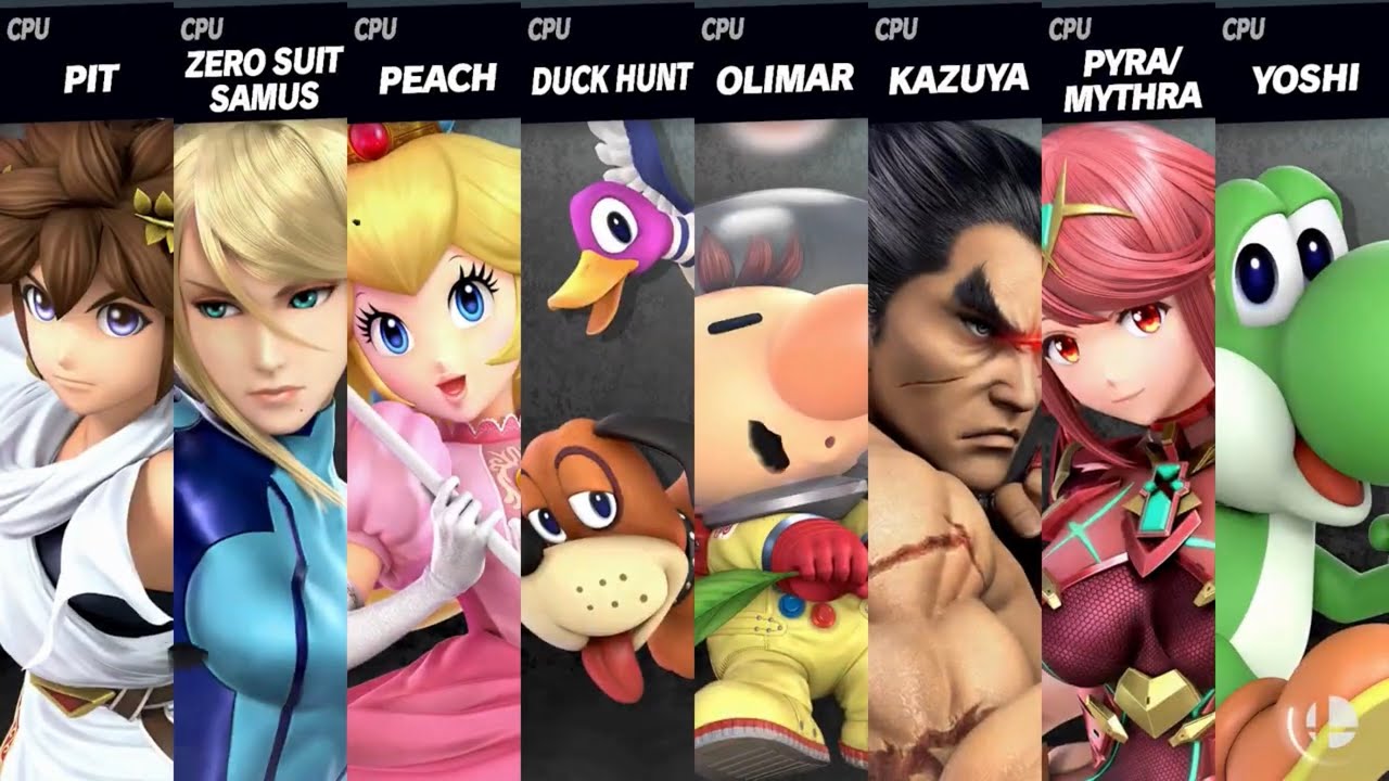 Super Smash Bros. Ultimate - Spring Stadium (Omega) & Windy Hill Zone ...