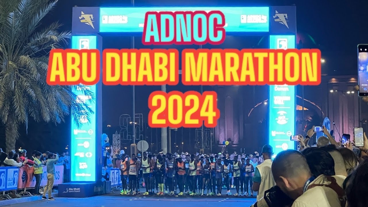 ADNOC ABU DHABI MARATHON 2024 - #10km #marathon #marathonrelay # ...