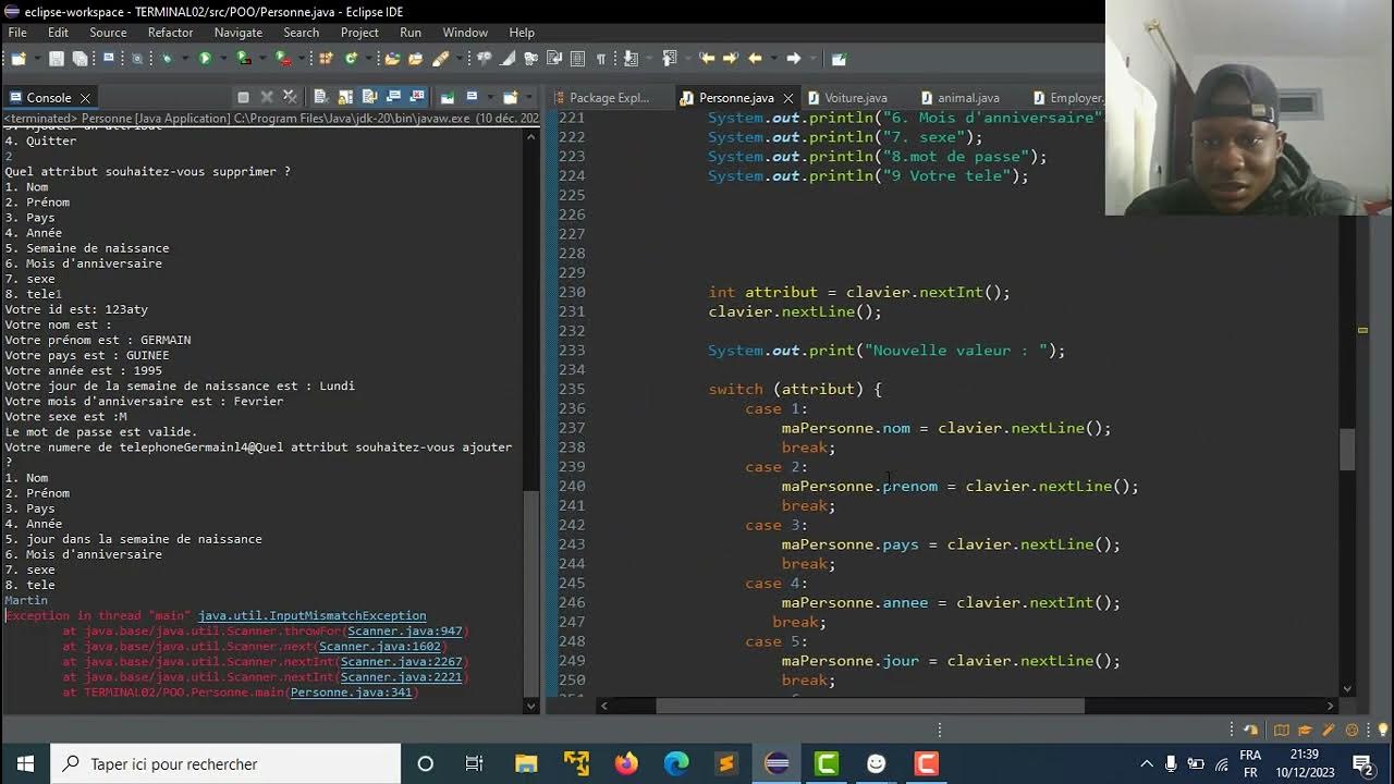 Programmation oriente objet en java - YouTube