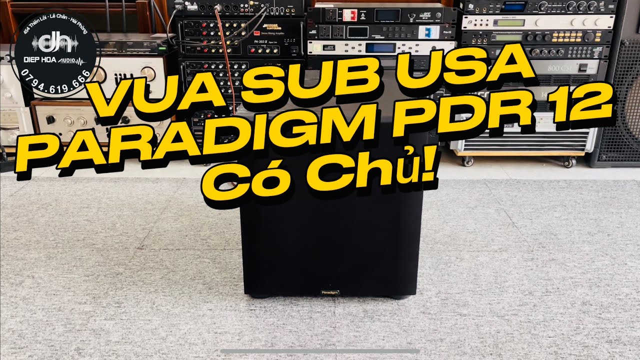 VUA TRẦM PARADIGM PDR 12 – ĐỈNH CAO ÂM THANH CHO DÀN NGHE NHẠC VÀ ...