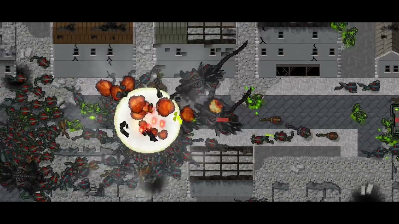 Rusted Warfare| bomb strike | major experimentals mod - YouTube