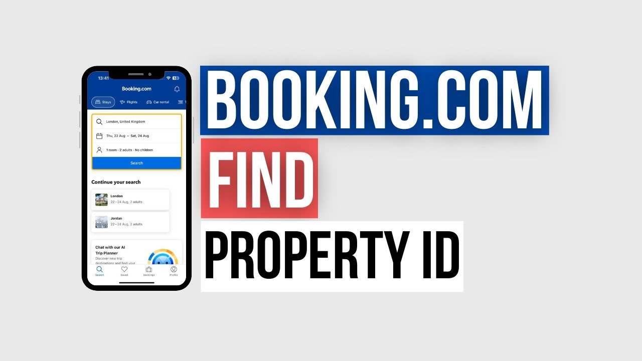 How To Find Property ID on Booking.com | Hosting Tips - YouTube