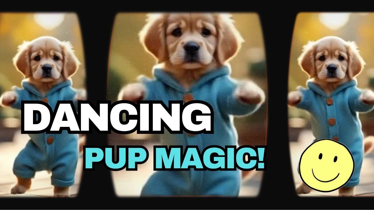 Golden Retriever Dance Party! 🐶💃 The Cutest Moves You'll Ever See! # ...