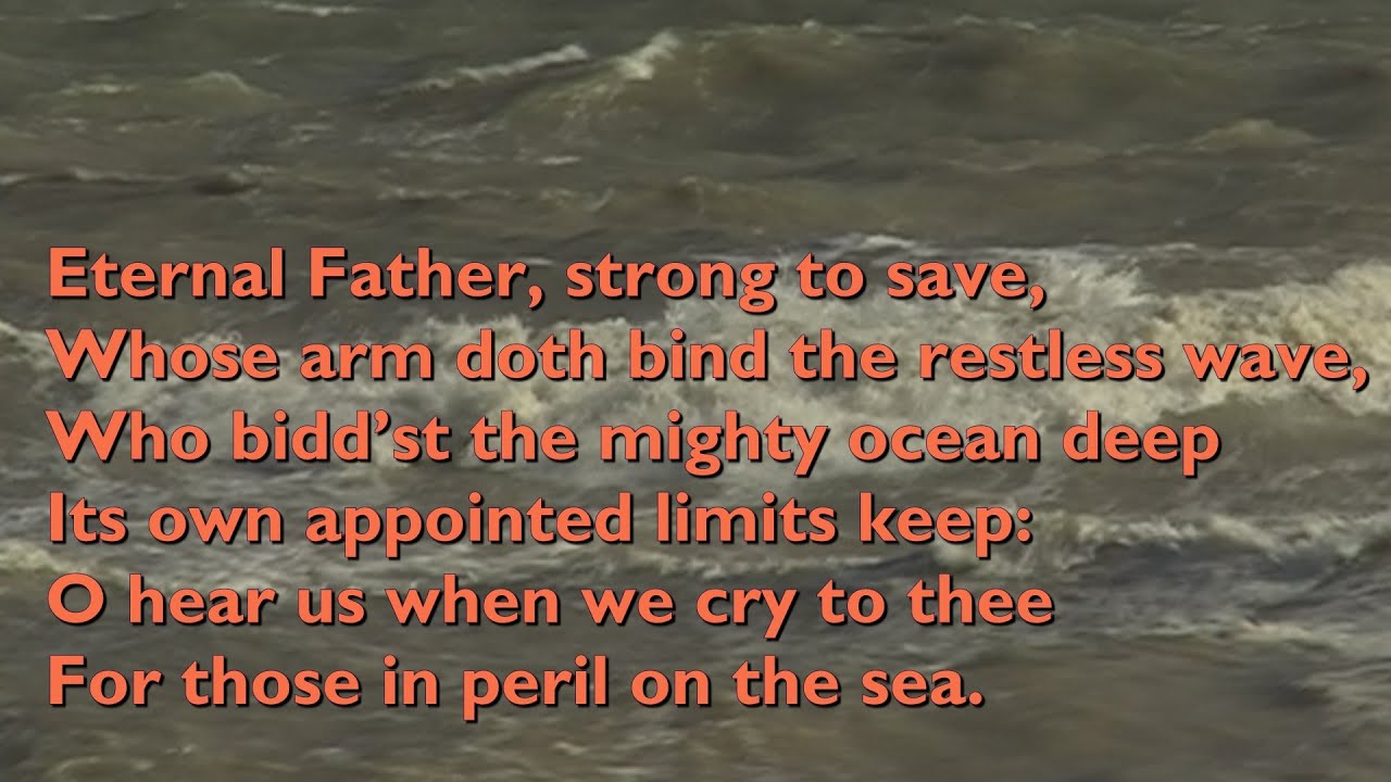 Eternal Father, Strong to Save (Tune: Melita - 4vv) [with lyrics for ...