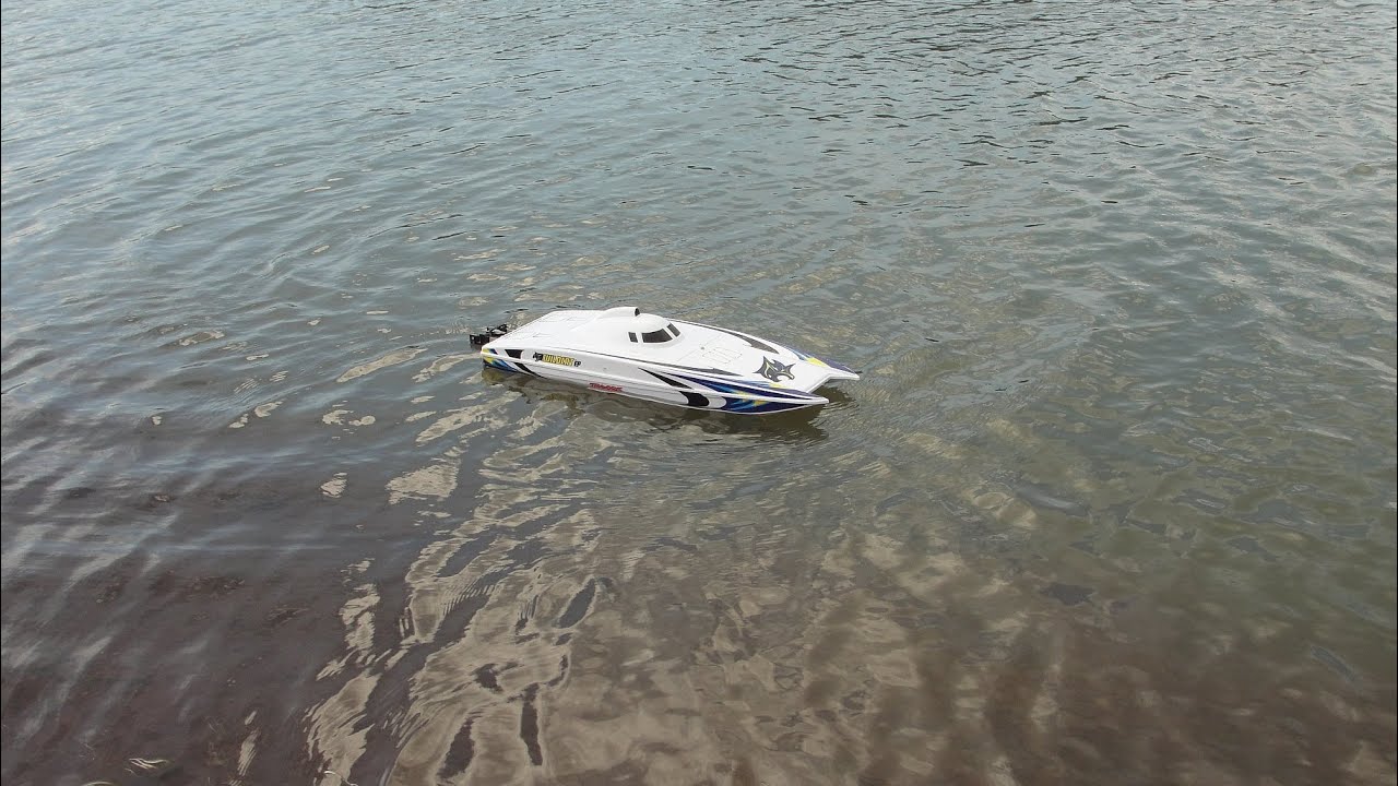 Lancha RC Aquacraft Wildcat brushless primeiro teste Brasil - ECBROCK ...