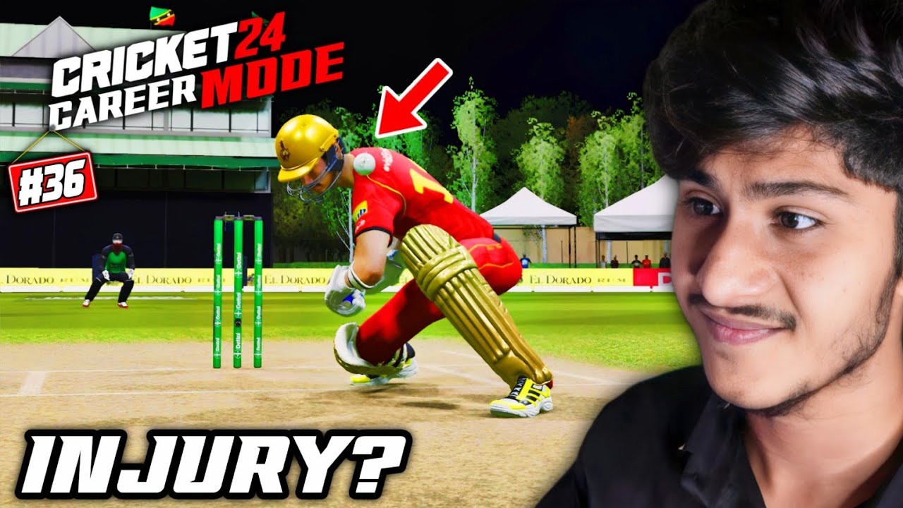 😱 THE GREATEST T20 ( CPL ) KNOCK | CRICKET 24 CAREER MODE GAMEPLAY #36 ...