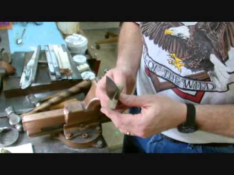 Press Fitting a Hidden Tang Guard...Part 3 - YouTube