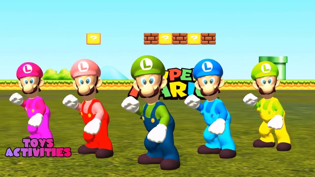 Mario Finger Family but the Audio is RIP Roach by XXXTentacion feat ...