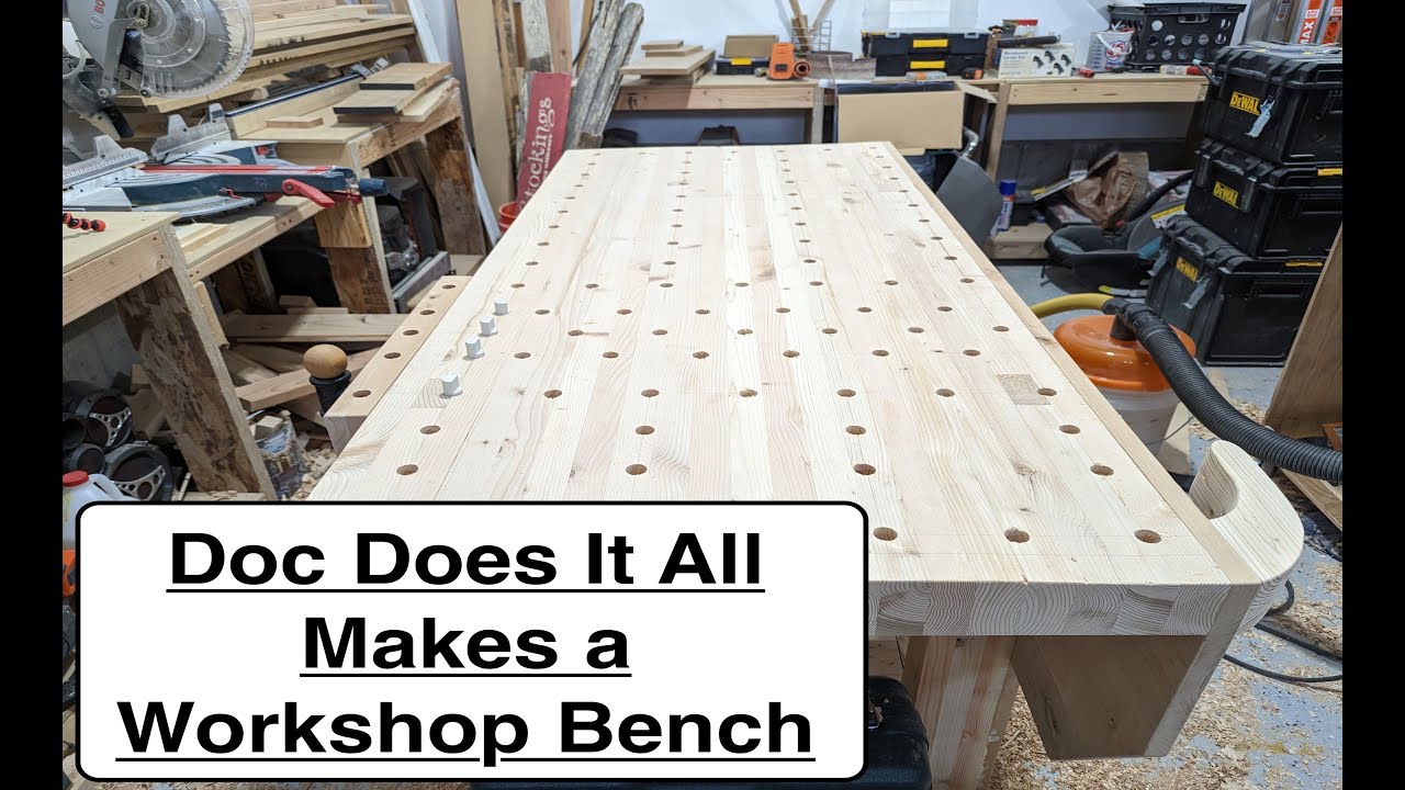 Best Workshop Bench - Built by a Doc - YouTube