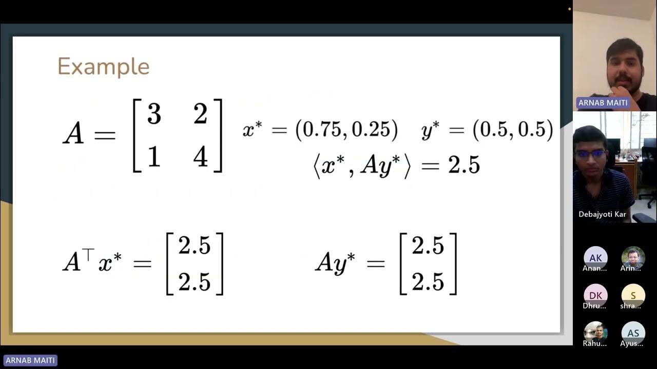 Instance-dependent Sample Complexity Bounds for Zero-sum Matrix Games by Arnab Maiti - YouTube