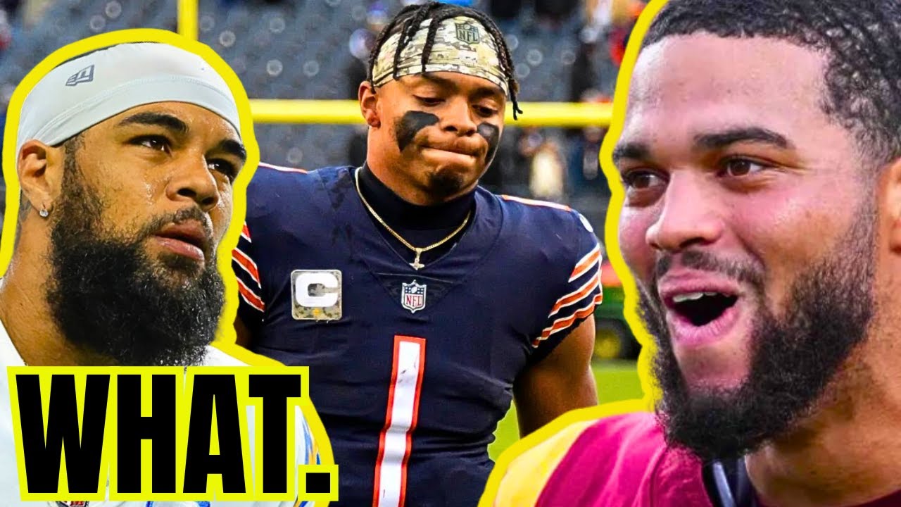 Chicago Bears Sends MESSAGE on drafting Caleb Williams! Justin Fields ...