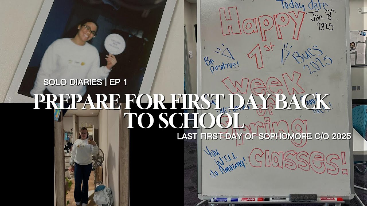 Prepare for first day back to school! - YouTube
