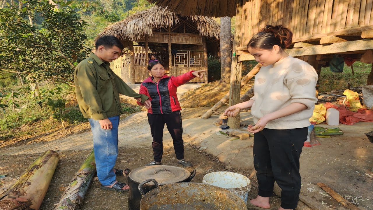 Thuan's mother does not want Thuan to help her daughter-in-law with work. - YouTube