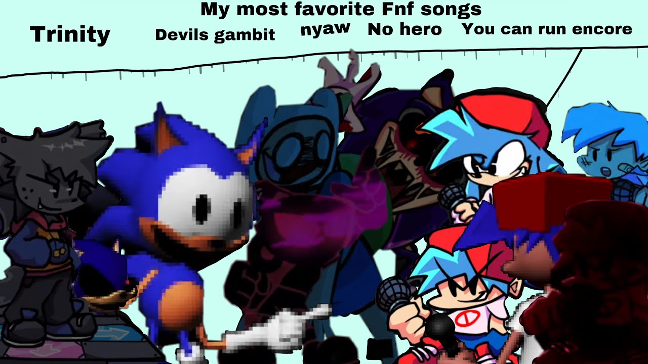 my 5 most favorite fnf songs - YouTube