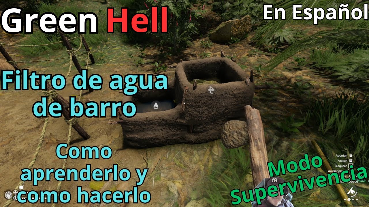 Green Hell en Español | Como Hacer el filtro de agua de barro ...