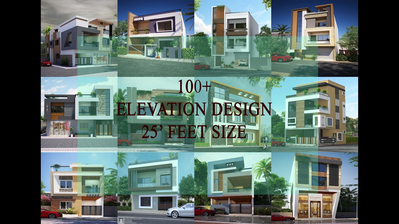 Best 25 Front Elevation designs For 2 Floor House | Double Floor ...