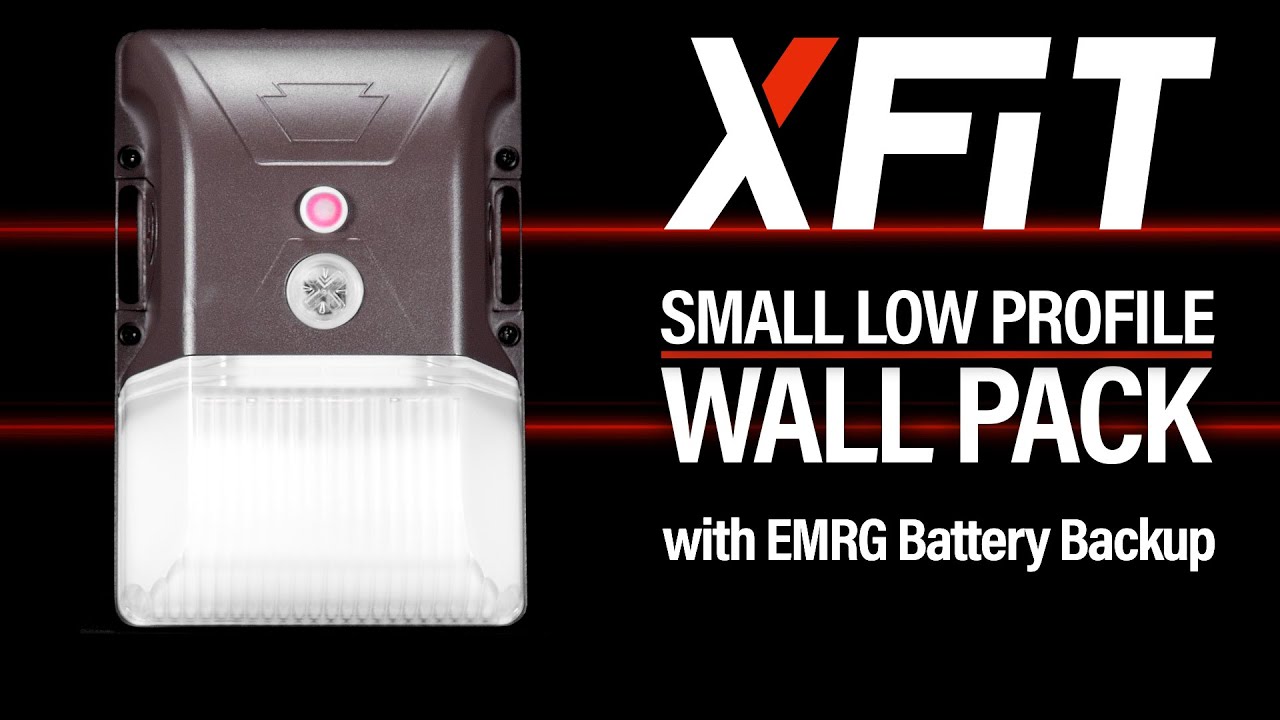Keystone Small Wall Pack with Battery Backup - YouTube