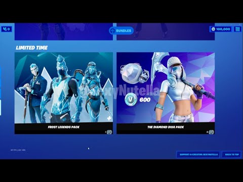 *LEAKED* FROST LEGENDS BUNDLE - ITEMSHOP PREVIEW - YouTube