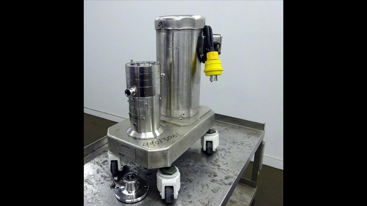 Used- IKA Works Labor-Pilot 2000/4 Inline Mixer, Model DR2000/4 - stock ...