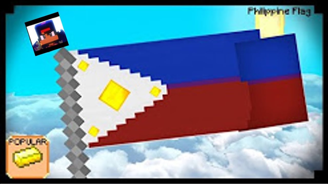 How to Make a Philippine Flag (Banner) | Minecraft Tutorial - YouTube