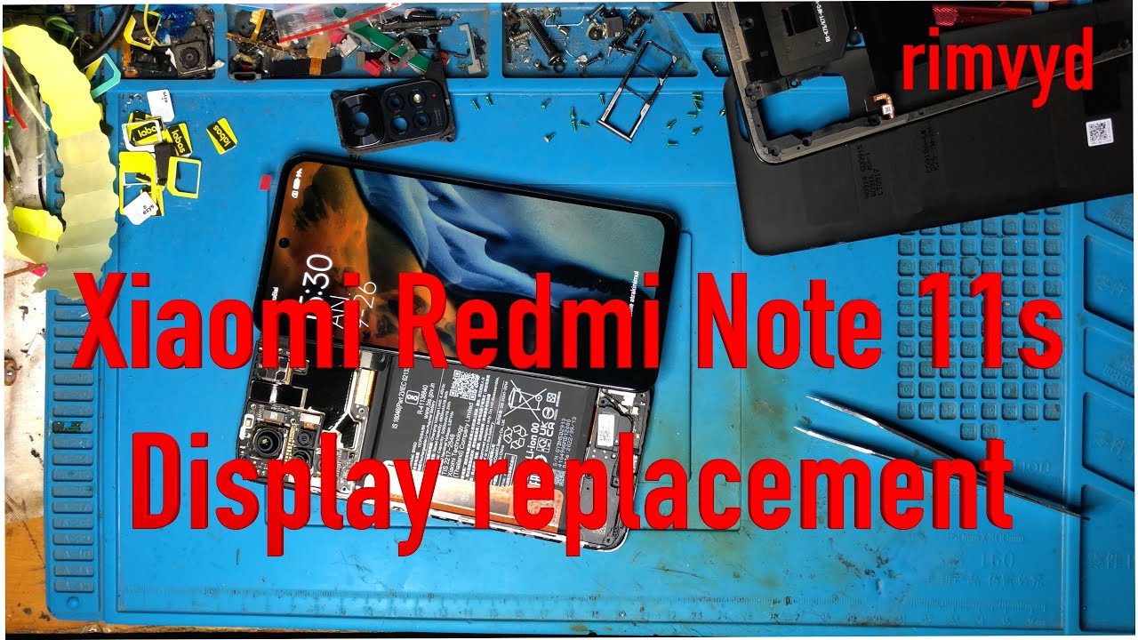 Xiaomi Redmi Note 11s how to disassembly ,display replacement - YouTube