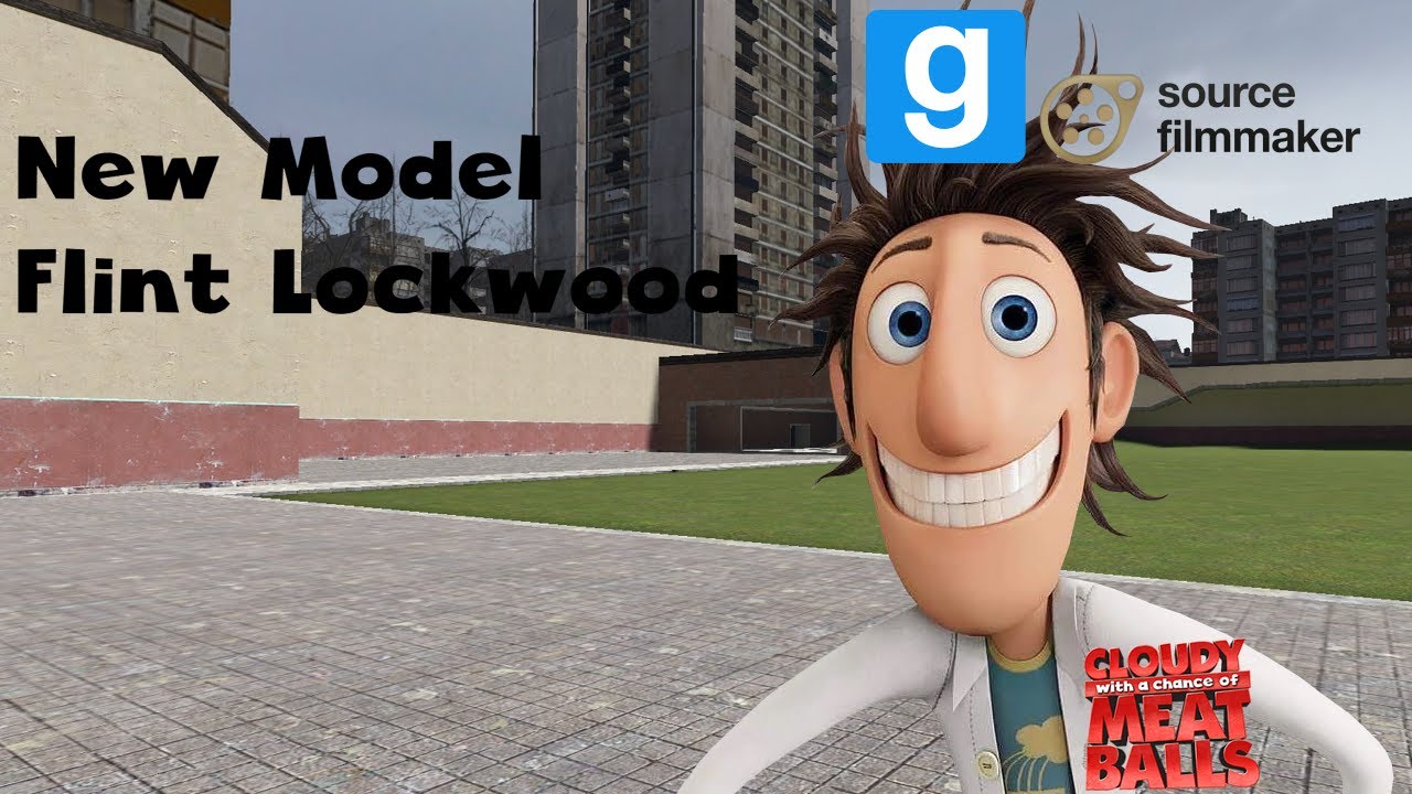 New Model of Flint Lockwood at GMOD and SFM - YouTube