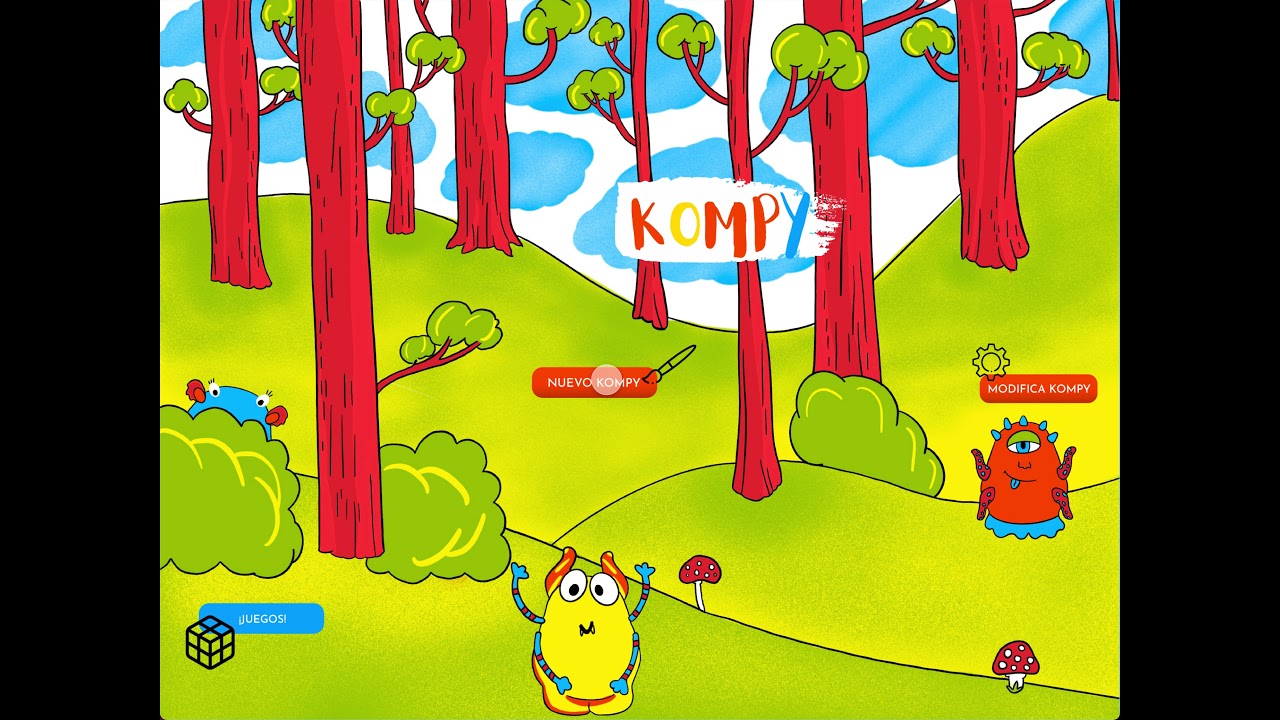 KOMPY app prototipo 2.0 - YouTube